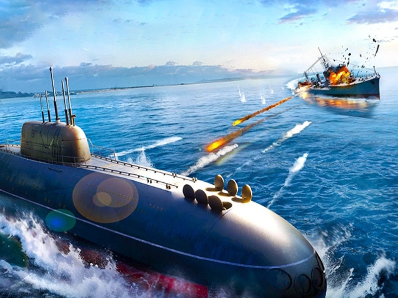 Serangan kapal selam 🕹️ Main dalam talian di Sgames