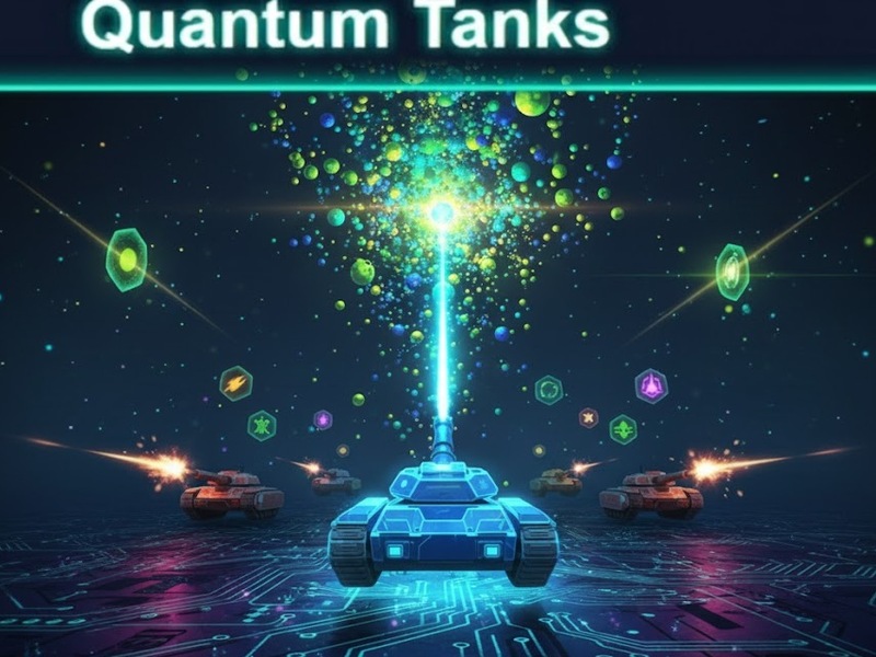 Quantum Tanks 🕹️ Main dalam talian di Sgames