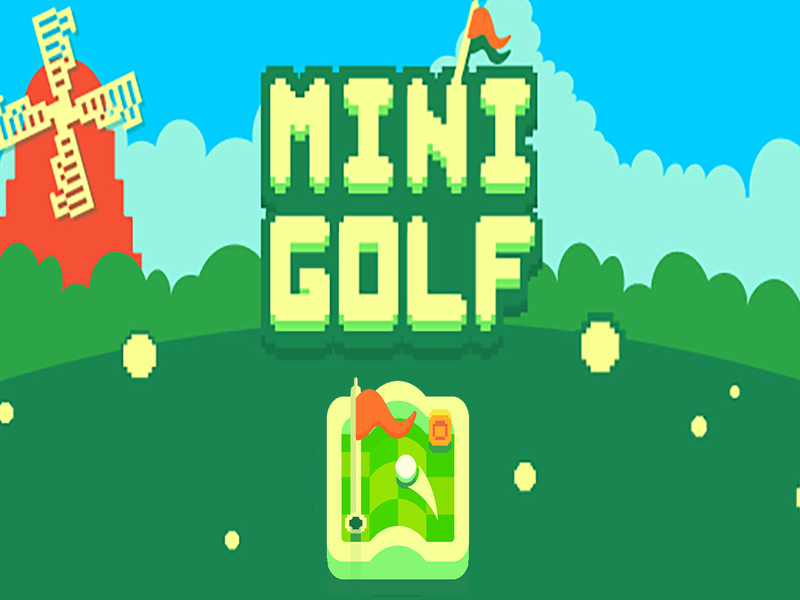 Pixel Mini Golf 🕹️ Main dalam talian di Sgames