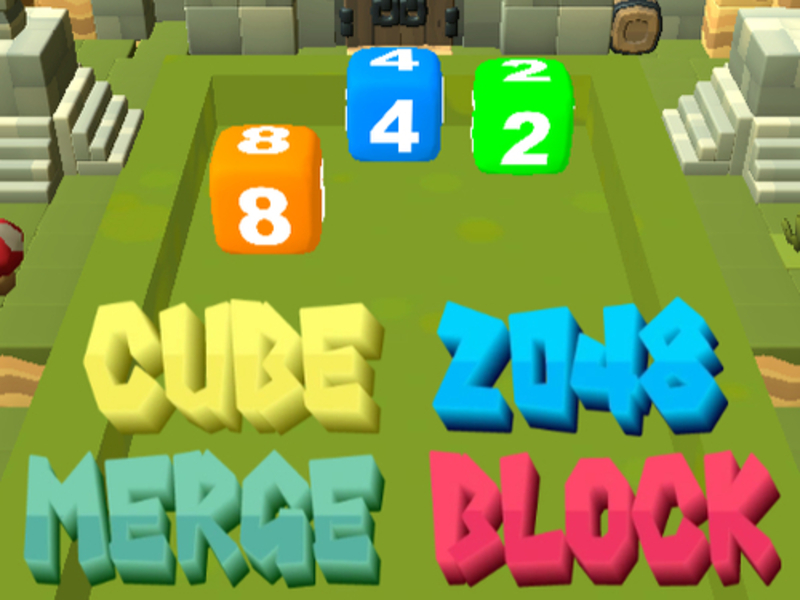 2048 Cube Merge Block 🕹️ Main dalam talian di Sgames