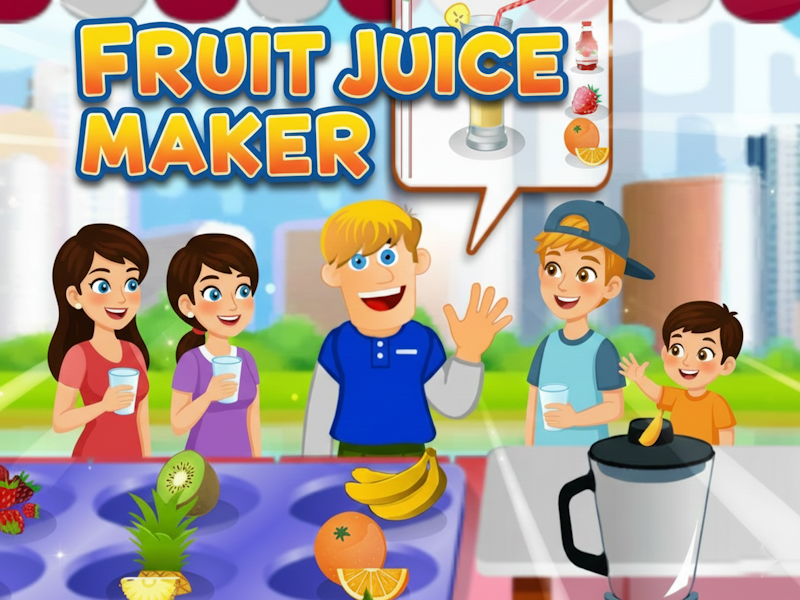 Fruit Juice Maker 🕹️ Main dalam talian di Sgames
