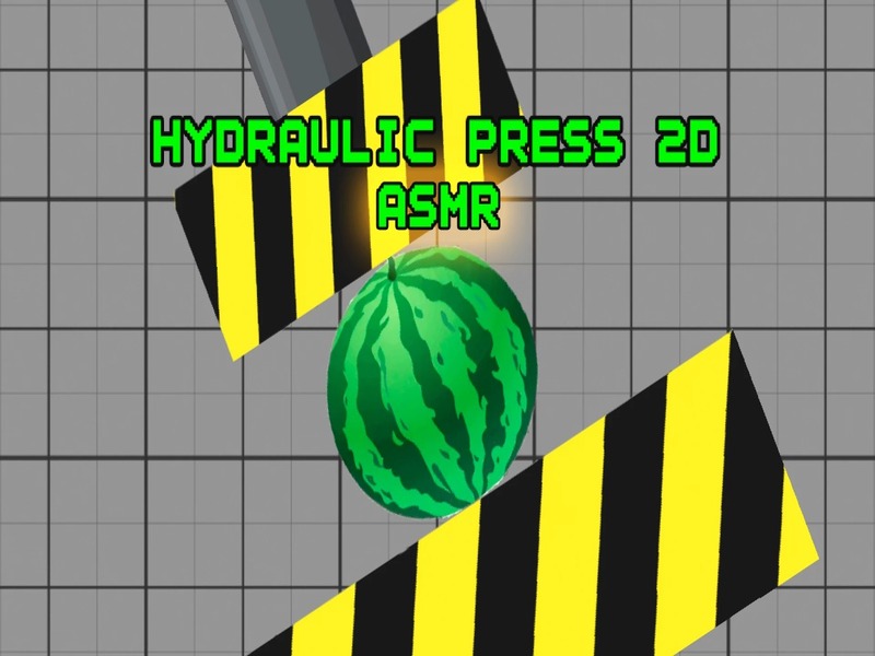 Hydraulic Press 2D ASMR 🕹️ Main dalam talian di Sgames