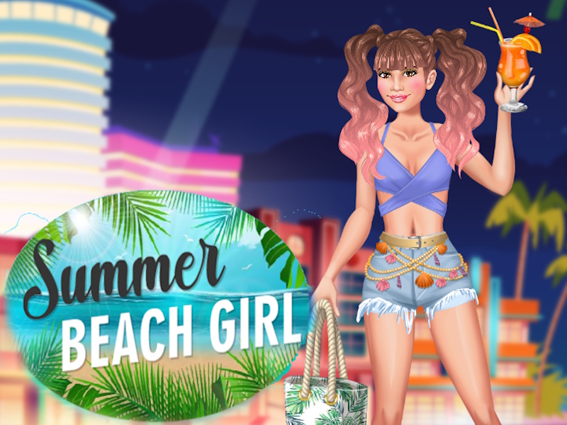 Summer Beach Girlz 🕹️ Main dalam talian di Sgames